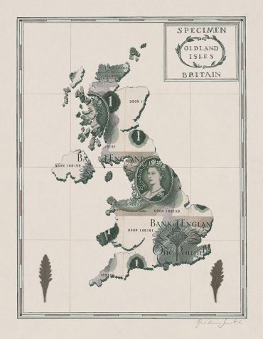 Original Money Map Collages | Justine Smith